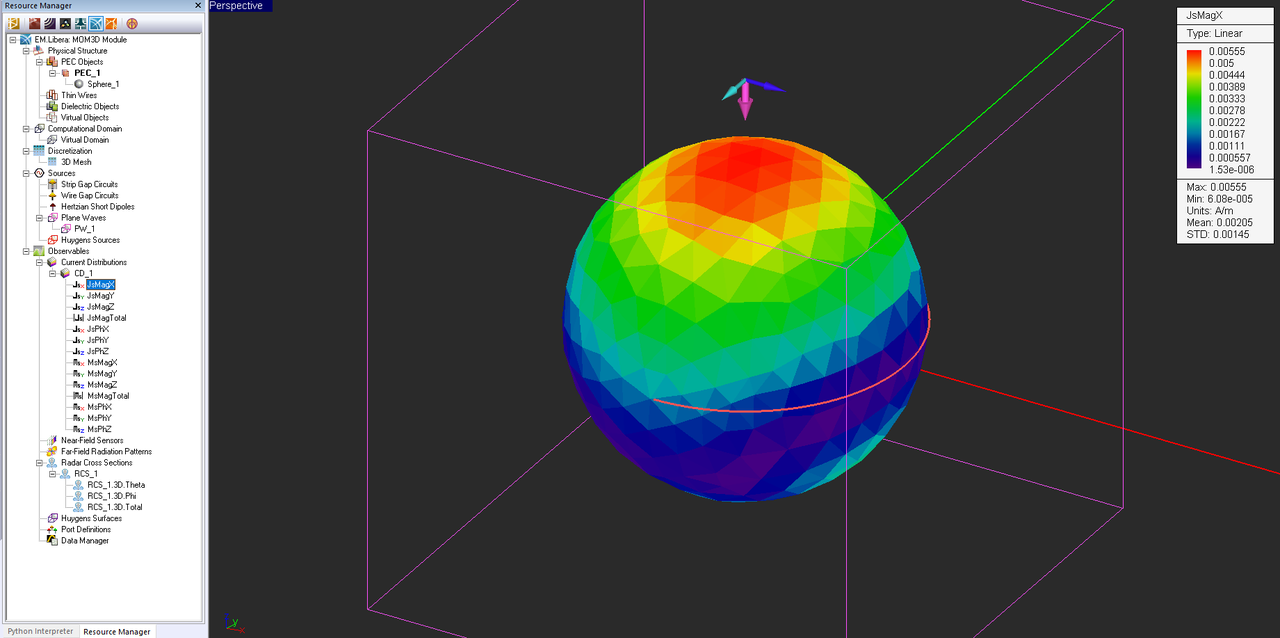 Emlibera Tutorial Lesson 3 Computing The Radar Cross Section Of