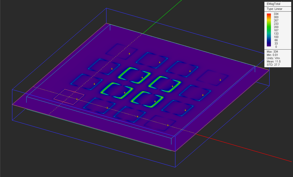 EM.Tempo Tutorial Lesson 4: Modeling A Patch Antenna Array - Emagtech Wiki