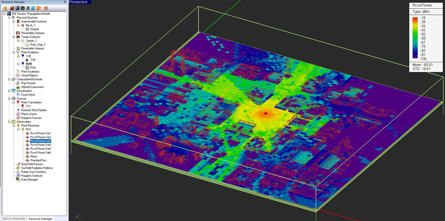 EM.Terrano Tutorial Lesson 7: Parametric Study Of A Realistic Urban ...